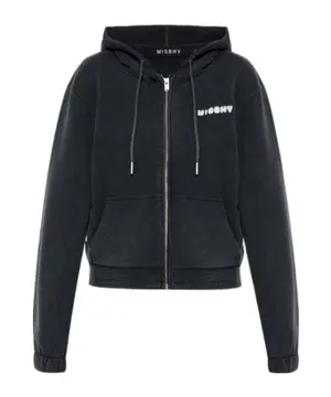 MISBHV Zip-up Hoodie With Logo Detailing