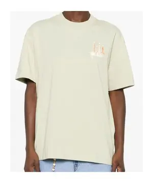 Off-White Printed T-shirt - Light Green