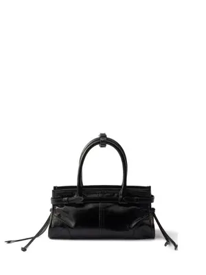 Prada Logo Tote Bag - Black