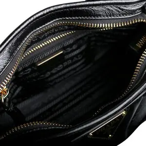 Prada Logo Tote Bag - Black