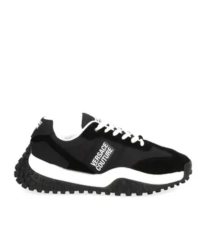 Versace Logo Printed Low-top Sneakers