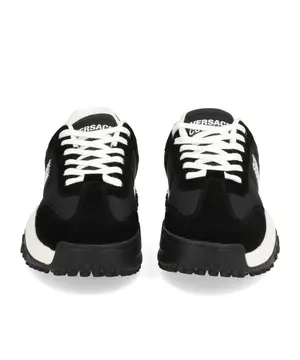 Versace Logo Printed Low-top Sneakers