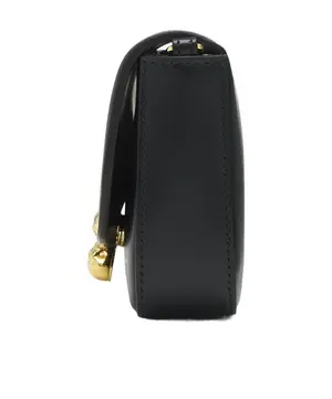 Alexander McQueen Skull Flower Chain Shoulder Bag - Black