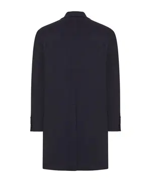 Tagliatore Long-sleeved Coat - Blue