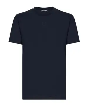 Dolce & Gabbana Dolce Gabbana Logo Embroidered Crewneck T-shirt