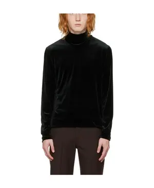 TOM FORD Small High-necked Velvet Sweater