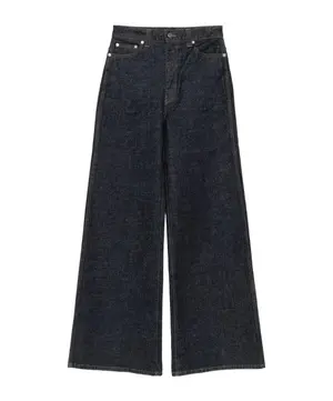 Khaite Dane High Waisted Wide-leg Jeans
