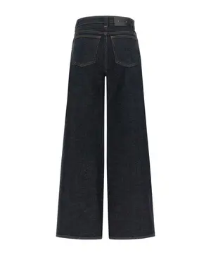 Khaite Dane High Waisted Wide-leg Jeans