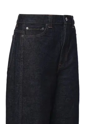 Khaite Dane High Waisted Wide-leg Jeans