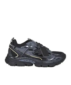 Off-White Artist" Lace-up Sneakers - Black