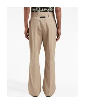 Palm Angels Mid-rise Flared Trousers