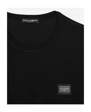 Dolce & Gabbana Dolce Gabbana Logo Tag Long-sleeved T-shirt