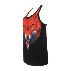 MARCELO BURLON COUNTY OF MILAN Graphic Vest Dress
