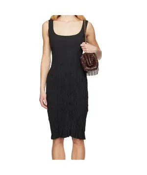 Bottega Veneta Pleated Mid-length Dress