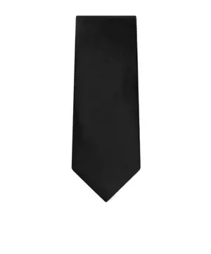 Dolce & Gabbana Satin Martini Tie - Black