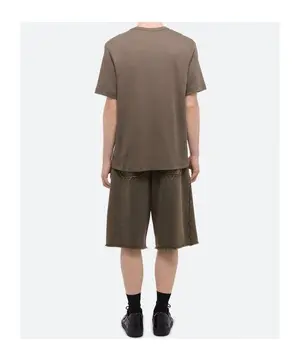 Helmut Lang Logo Embroidered Crewneck T-shirt