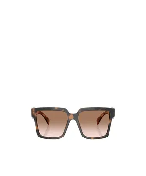 Prada Square Frame Sunglasses - Brown
