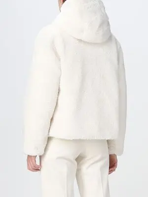 Duvetica Long-sleeved Hooded Casual Jacket - White
