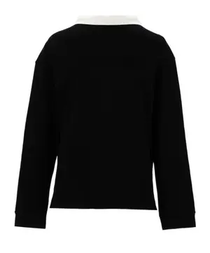 Khaite Faithful Buttoned Polo Top