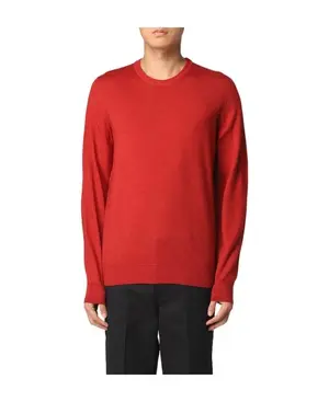 DRUMOHR Crew Neck Wool Sweater - Red