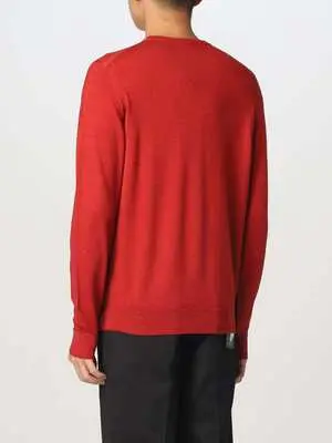 DRUMOHR Crew Neck Wool Sweater - Red