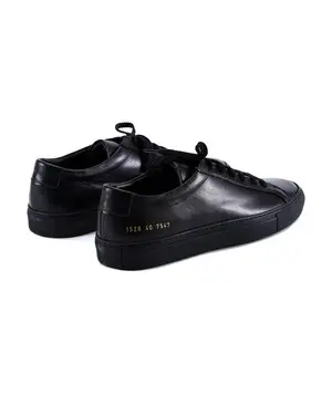 COMMON PROJECTS Achilles Low Top Sneakers - Black