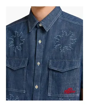Marni Embroidered Short-sleeve Shirt