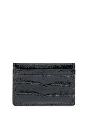 TOM FORD Crocodile-effect Cardholder
