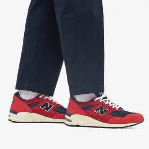NEW BALANCE Low Top Suede And Mesh Sneakers
