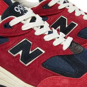 NEW BALANCE Low Top Suede And Mesh Sneakers