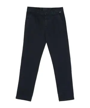 Aspesi Logo-print Straight-leg Trousers