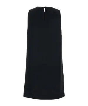 TWINSET Sleeveless Satin Top With Button Closure