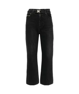 Sacai Ankle Length Jeans For Women