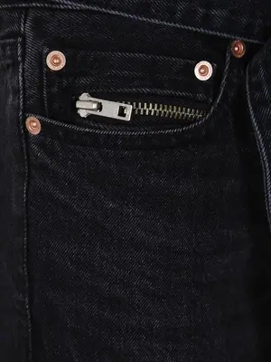 Sacai Straight-leg Belted Cropped Jeans