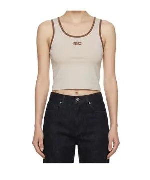 Marissa Chiara Crew Neck Vest With Lettering