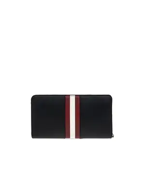 Bally Logo-stamp Zip-around Wallet