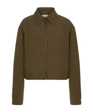 THE ROW Nerys Bomber Jacket - Brown