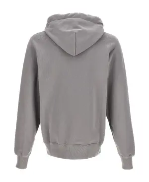 AMBUSH Logo Printed Drawstring Hoodie - Gray