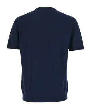 ROBERTO COLLINA Ribbed Trim Crewneck T-shirt - Black