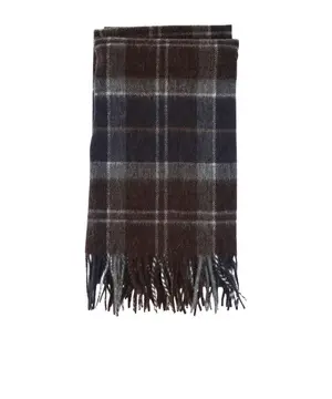 BARBOUR Barbour Braden Tartan Fringed Scarf