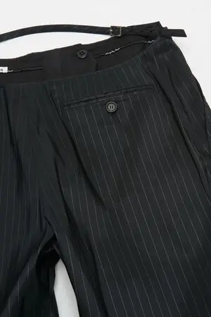 Acne Studios Pinstriped Loose Fit Trousers