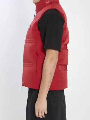 Moncler X Asap Rocky Logo Patch Zip-up Gilet - No