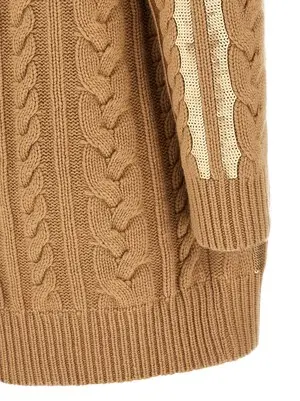 Max Mara Wool & Cashmere Twisted Knit Cardigan