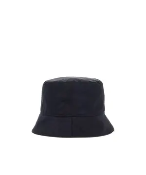 Valentino Garavani Toile Iconographe Dropped Narrow Brim Bucket Hat - Black