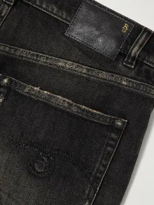R13 Boyfriend Straight-leg Distressed Jeans