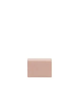 Prada Logo Plaque Small Wallet