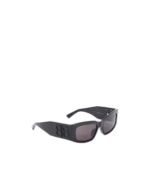 Balenciaga Rectangle Frame Sunglasses - Gray