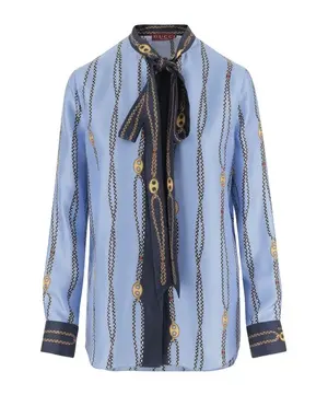 Gucci Front Tie Tops For Women
