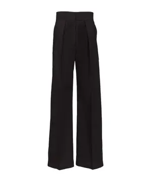 FORTE_FORTE Popline Wide-leg Pants