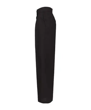 FORTE_FORTE Popline Wide-leg Pants